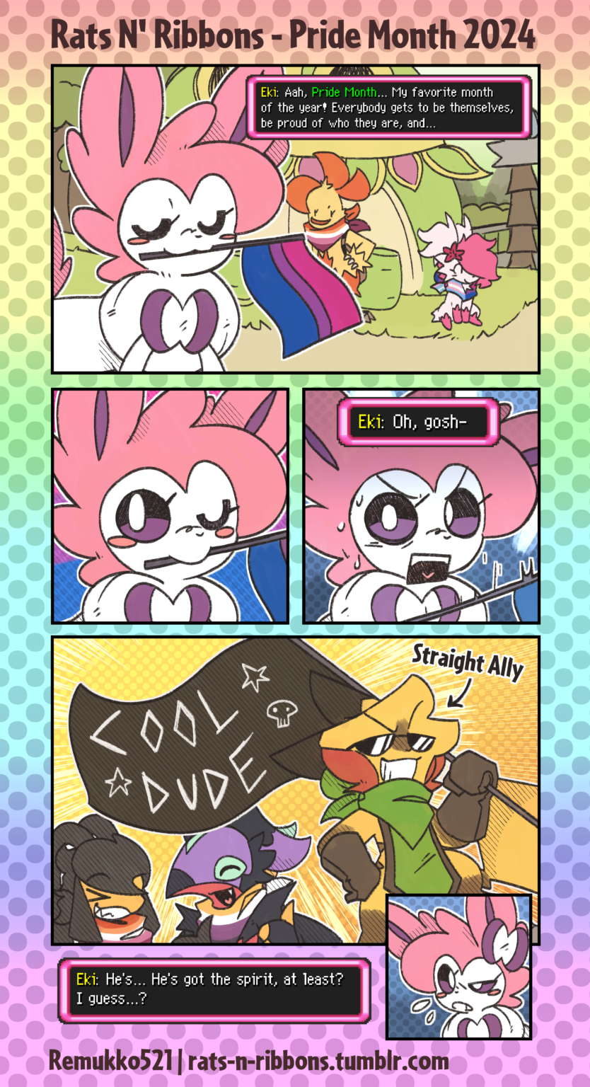 Rats N’ Ribbons – Pride Month 2024 – PMD Fanfiction