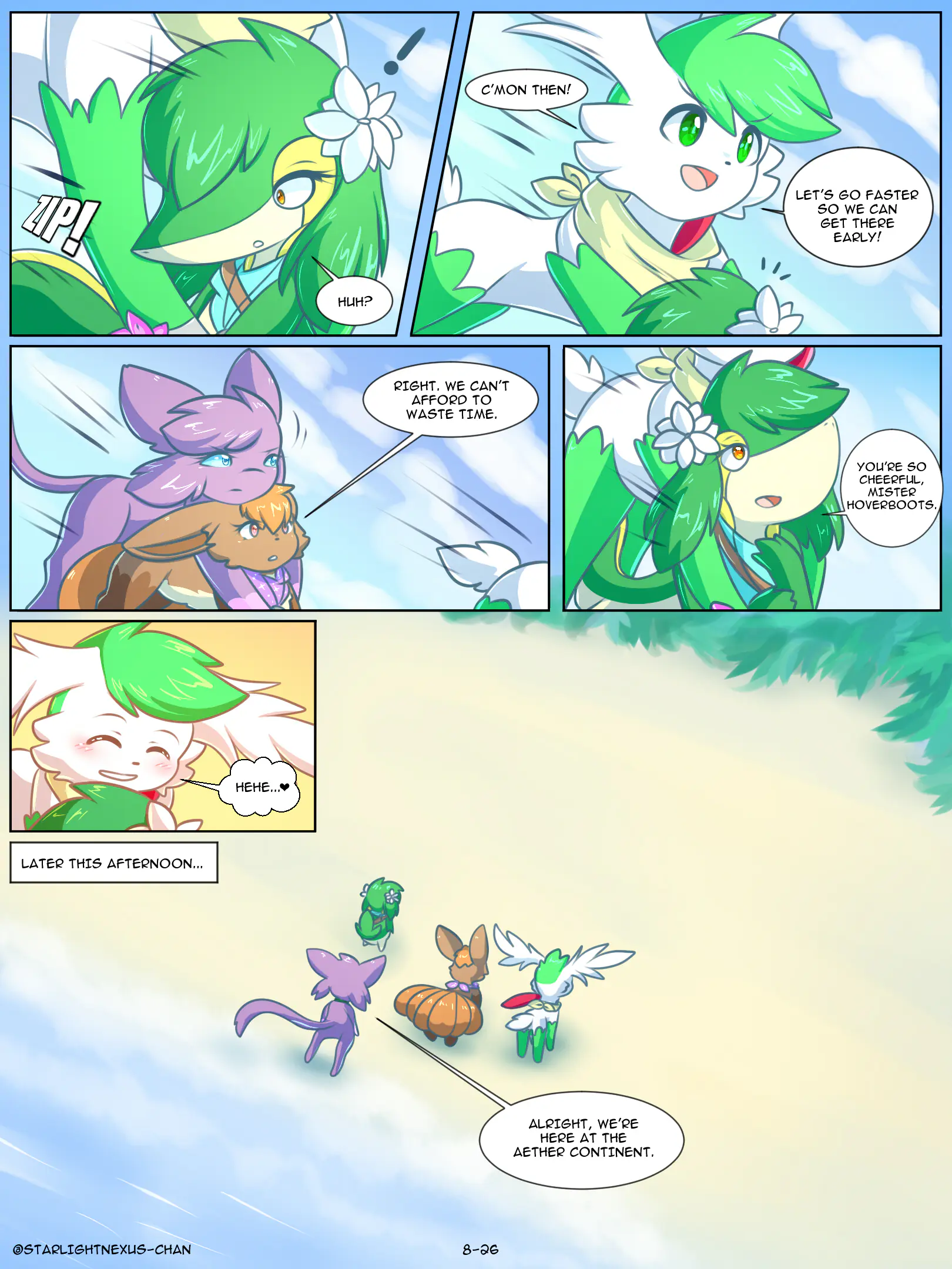 Chapter 8: The Aether Continent – PMD Fanfiction